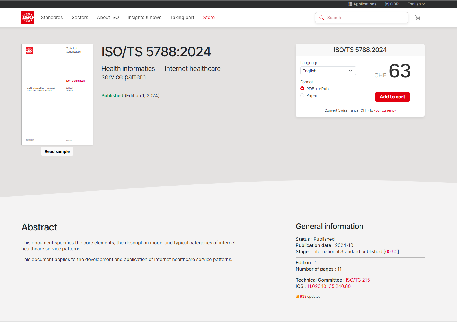 我院尹建伟教授领衔的又一健康信息学ISO标准正式发布